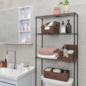 GRANNY SAYS Bundle of 3 Sets Woven Storage Baskets for Shelves