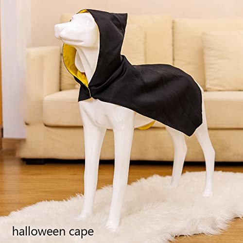 2pcs Dog Halloween Costume Halloween Funny Dress Up Dog Wizard Cape Magician Coat Pet Clothes Dog Cat Halloween Costumes Cape Pet Cloak Cosplay Party for Small Dogs Cats Clothing for Party