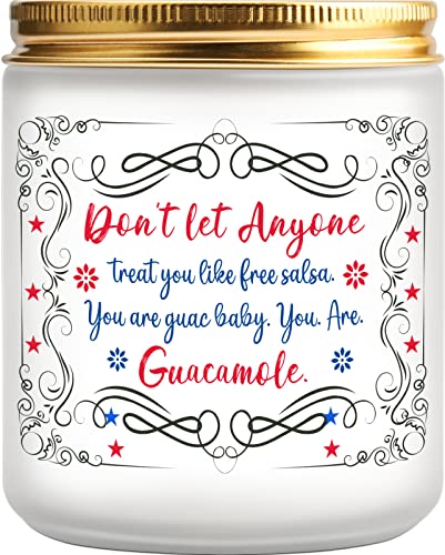 Warming Gifts for Her, Scented Candle Gifts with Inspirational Sayings for Best Friend BFF Bestie, Friendship Gifts for Women Men, Birthday Christmas Presents for Families Sisters