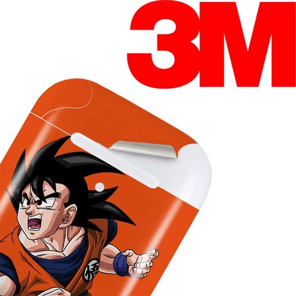 Skinit Decal Audio Skin Compatible with Apple AirPods with Wireless Charging Case - Officially Licensed Dragon Ball Z Goku Turtle School Uniform Design