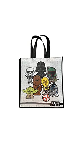 Legacy Licensing Partners Star Wars Cartoon Characters Large Reusable Tote Bag