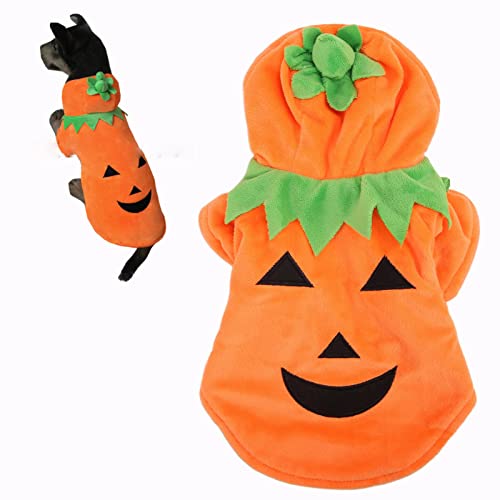 Dog Pet Halloween Pumpkin Costume Funny Hoodies Pet Festival Costume Clothes Halloween Pumpkin Dog Clothes 4XL