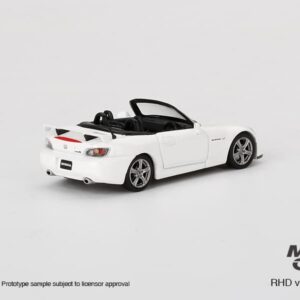 Mini GT 1:64 Honda S2000 AP2 Type S Grand Prix White 349 DIECAST Model MGT00349 True Scale Miniatures