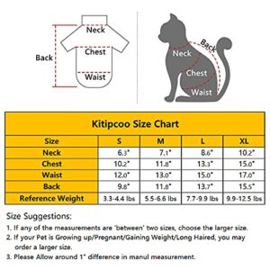 Sphynx Cats Shirt Cat Turtleneck Cotton Sweater Pullover Kitten T-Shirts with Sleeves Cat Pajamas Jumpsuit for Sphynx Cornish Rex, Devon Rex, Peterbald (XX-Large (Pack of 1), Light Brown)