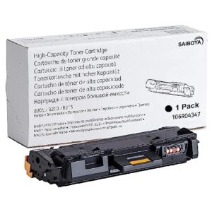 saiboya remanufactured b205 black toner cartridge replacement for xerox 106r04347 106r04346 for xerox b205 mfp b205ni b210 b210dni b215 mfp b215dni printers 3,000 pages