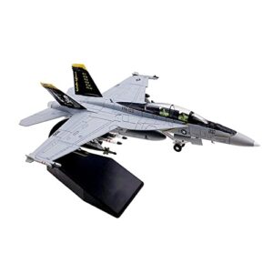 1/100 us navy f/a-18f f-18 super hornet vf103 fighter aircraft metal military diecast plane model for collection or gift