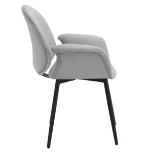 Dining Chair, Mid-Back Support Vanity Chair, Velvet Dining Chair for Makeup and Bed Room and Dining Room, Dining Office Chair,Office Waiting Chairs,