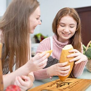 Shark Cootie Charcuterie Cutting Board,Personalized Charcuterie Board,Laser Engraved Bamboo Board,Charcuterie Board for Meat and Cheese (AA, 11‘’)