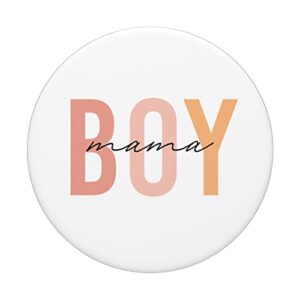 Cute Trendy Boy Mama PopSockets Swappable PopGrip