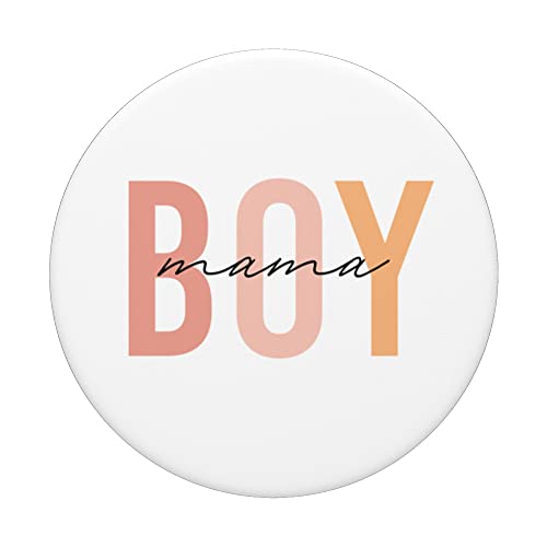 Cute Trendy Boy Mama PopSockets Swappable PopGrip