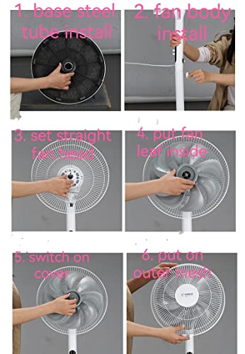 Floor fan Floor fan Home office vertical 12 inch fan bedroom falling fan