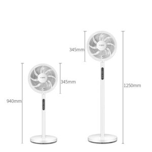 Floor fan Floor fan Home office vertical 12 inch fan bedroom falling fan