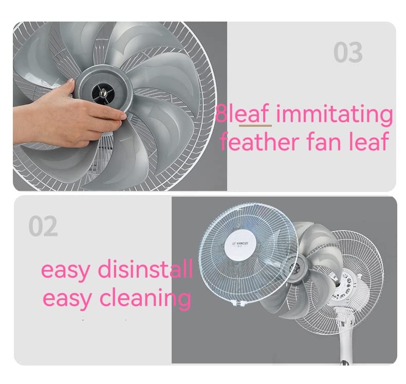 Floor fan Floor fan Home office vertical 12 inch fan bedroom falling fan