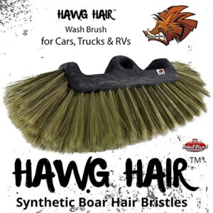 DETAIL DIRECT Hawg Hair Car Wash Brush, Super Soft 5-Level Design, 1 Count