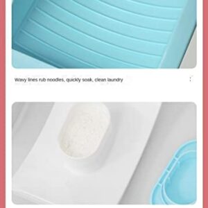 NANHAN Portable Mini Washboard, Plastic Washboard for Personal Underwear Socks, for Hand Washing Clothes and Small Delicate Articles…