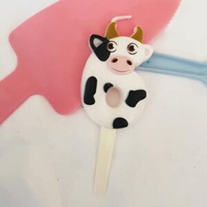 Number Birthday Candles Milk Cow Number Candles Party Supplies Number 6 Candle for Cake