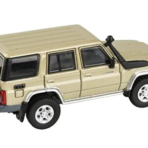 Toy Cars 2014 Land Cruiser 76 Sandy Taupe Tan 1/64 Diecast Model Car by Paragon Models PA-55316