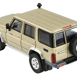 Toy Cars 2014 Land Cruiser 76 Sandy Taupe Tan 1/64 Diecast Model Car by Paragon Models PA-55316