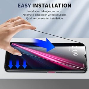 [2+2 Pack] Screen Protector for T-Mobile REVVL 6 Pro 5G 2022 with Camera Lens Protector, HD Tempered Glass, Scratch Resistant, Anti-fingerprint, Shatterproof, Bubble Free (Fit for REVVL 6 Pro 5G)