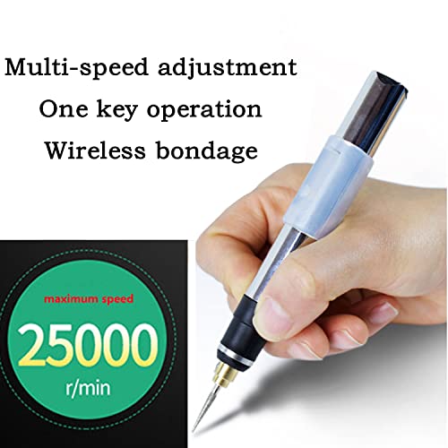 Electric Engraving Pen Rotary Tool Kit, USB Rechargeable Engraving Pen With Type-C Interface,Portable Mini Engraver Tools,DIY Rotary Etching Pen for Carving Glass Jewelry Making Rotary-cutters