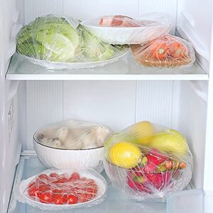 Fresh-keeping Food Refrigerator 400PC Leftover Food-grade Household Cover Kitchen，Dining & Bar Water Tight Storage Container (White, One Size)