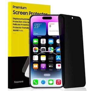 BENKS [2 Pack] Privacy Screen Protector Compatible for iPhone 14 Pro Max (2022),9H Hardness Anti Spy Tempered Glass Upgrade[Dust-Proof][Scratch Resistant][Case Friendly][Bubble Free][New Version]