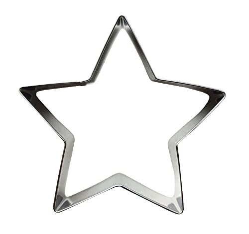 5 PCS Set Stainless Steel Fondant Cake Mold Cookie Cutters (Star)