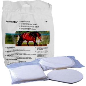 Tack Shack of Ocala- Animalintex Hoof Poultice Pad and Poultice Pad, Poultice Pad, Poultice Pad for Horses, Poultice for Horses, Poultice Wrap- Leg Care for Horses (3-Pack Hoof Poultice)