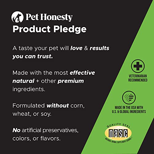 Pet Honesty Cat Hairball Support Chews - Cat Hairball Solution, Supports Skin & Coat and Digestion, May Help Eliminate Furballs, Cat Vitamins and Supplements - Chicken (30-Day Supply)