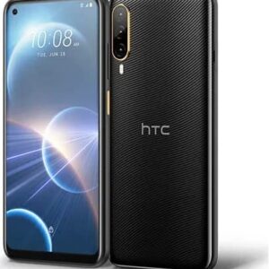 HTC Desire 22 Pro 5G (Black) Dual SIM 128GB + 8GB RAM Factory Unlocked (GSM Unlocked | No CDMA) Android Smartphone - International Version