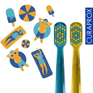 Curaprox CS 5460 Ultra-Soft Toothbrush, Summer 2022 Special Edition, Pack of 2