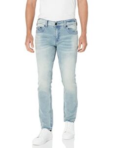 true religion men's rocco nf big qt, beacon light wash, 33