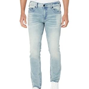 True Religion Men's Rocco Nf Big Qt, Beacon Light Wash, 33