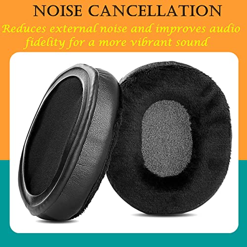 TaiZiChangQin Ear Pads Cushion Earpads Replacement Compatible with Plantronics RIG 800 PRO / 800LX / 800HS / 700HX / 700HS / 700HD Gaming Headphone