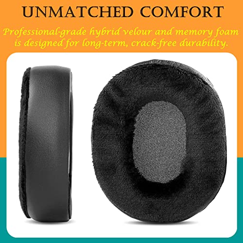 TaiZiChangQin Ear Pads Cushion Earpads Replacement Compatible with Plantronics RIG 800 PRO / 800LX / 800HS / 700HX / 700HS / 700HD Gaming Headphone