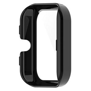 Screen Protector Compatible with Amazfit Bip 3 Pro/Bip 3 Cases Smartwatch Accessories TenCloud Covers Scratched Resistant Full Protective Cover Screen Protectors for Bip 3 Pro/Bip 3 (Black)