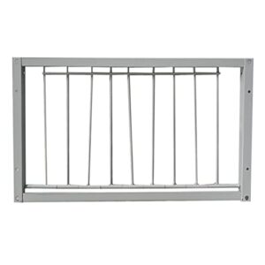 ipetboom 1pc pigeon door, iron birdcages t- house door bird cage door pigeon door birds house door for pet bird supplies, 40x26cm