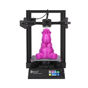 bigtree biqu b1 3d printer, open source fdm printer, smart filament sensor & resume printing, spring steel plate, 32-bit silent motherboard, diy stem maker 3d printing, 9.3” x 9.3” x 10.6” build size