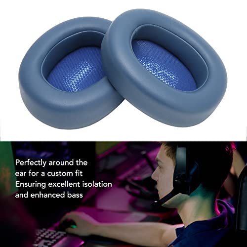 Yoidesu Replacement Ear Pads for JBL Everest Elite 750 750NC Over Ear Headphones Earpads, Headset Ear Cushion Repair Parts (Blue)