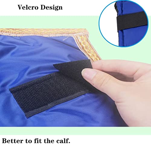 perixir Calf Blanket,Warm Clothes for Cow Calves Calf Saver Coat Warmming Jacket Vest Keep Cow Goat Warm Thickend Windproof Belly Protection 1 Pcs