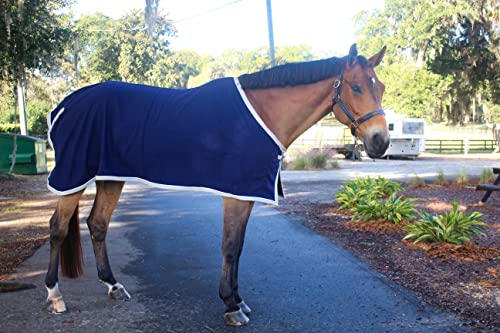 Tack Shack of Ocala Custom Curvon Fleece Cooler Sheet, Fleece Cooler, Custom Embroidered Fleece Cooler, Fleece Cooler for Horses, Fleece Cooler Blanket for Horses, Blankets for Horses