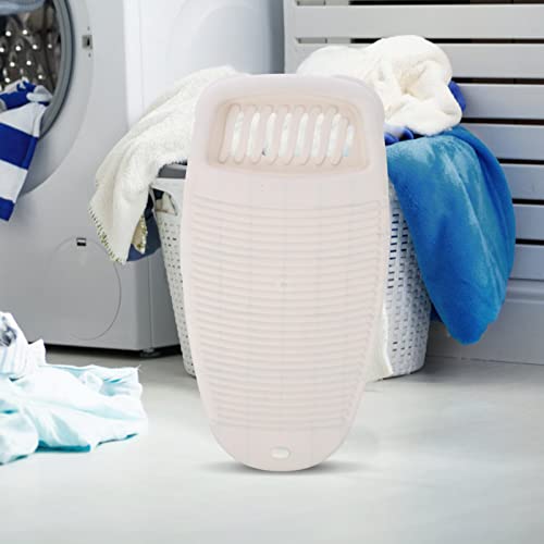 Cabilock Household Washing Board Shovel Non- Slip Washboard Washboard wash Board Washboard for Laundry Plastic Hand Washing Shirt Folding Board Shirt Folding Board Thickening Washboard