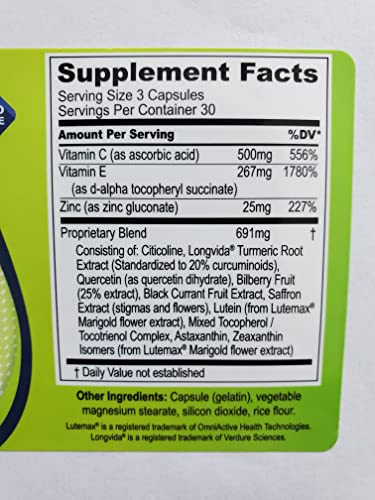 Longevity Science Advanced Macular Support Formula