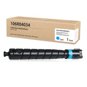 dophen high yield c8000 toner 1 pack cyan 106r04034 toner cartridge replacement for xerox versalink c8000 printer