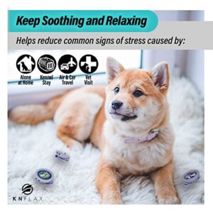 KN FLAX Aegis Calming Clip for Dogs, Anxiety Relief Pheromone Diffuser [Made in Korea], Lasts 60Days, Reducing Stress During Loud Noises and Separation for All Small, Medium and Large Dog (Love U)