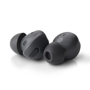 comply foam ear tips designed for samsung galaxy buds2 pro | ultimate comfort | unshakeable fit | assorted, 3 pair, black