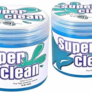 SuperKaKa 2 Pack Car Cleaning Gel,Car Cleaning Putty Kit Automotive Cleaner Duster Car Detailing kit Accessories Car Interior Essentials