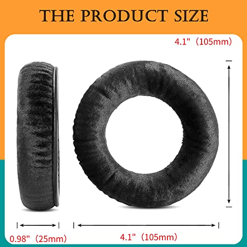 TaiZiChangQin Ear Pads Cushion Replacement Compatible with Beyerdynamic DT1770 Pro DT177X GO DT1990 Pro MMX300 Gen 2 & Gen 1 Headphone ( Upgraded Earpads )