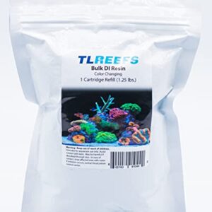 TL Reefs Deionization DI Resin Mixed Bed Color Changing 1.25lb (1 Piece)