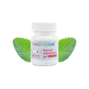 the essentials dynamic dental candi caine, topical anesthetic gel, 1 oz, mint flavor